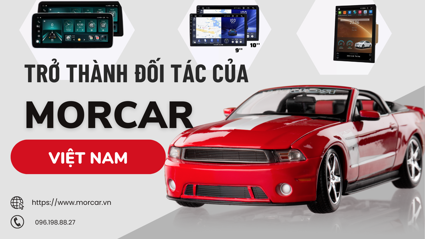 CƠ HỘI HỢP TÁC - PHÁT TRIỂN CÙNG MORCAR VIỆT NAM